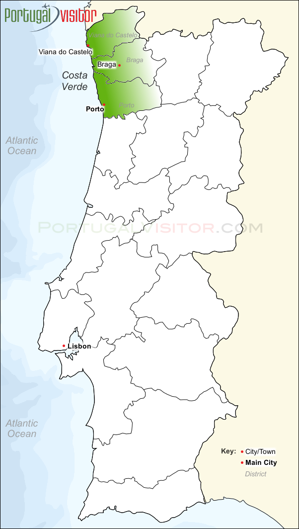 Costa Verde Green Coast | Portugal Visitor Travel Guide To Portugal